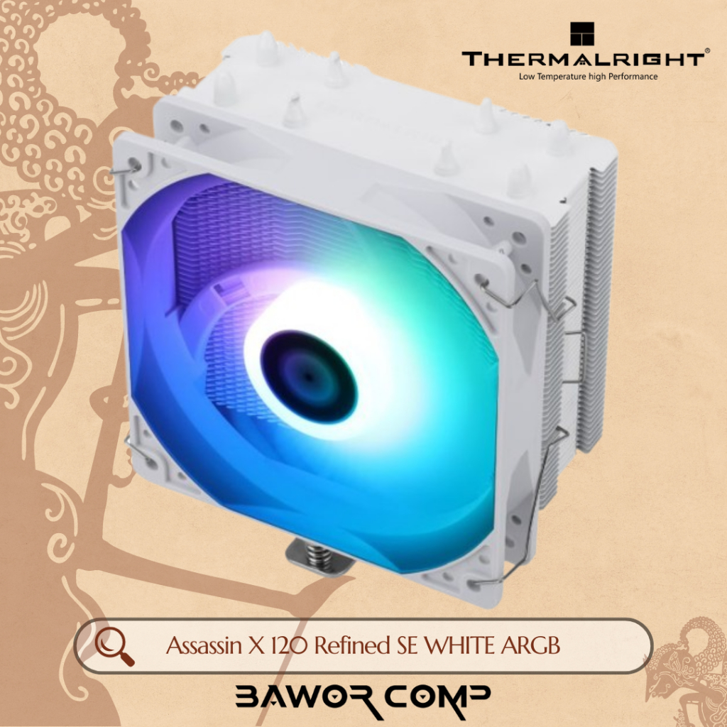 Jual THERMALRIGHT Assassin X 120 Refined SE White ARGB Heatsink Fan ...