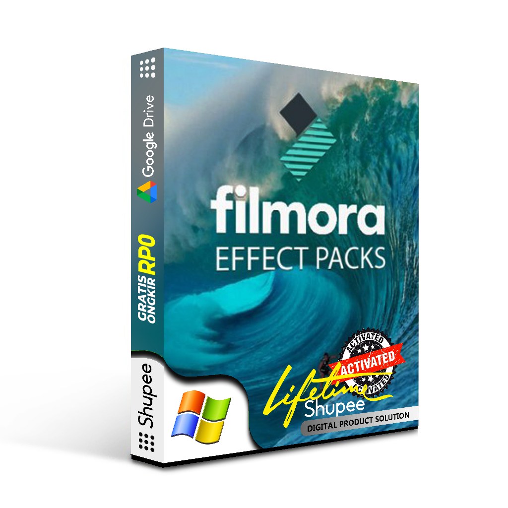 Jual Wondershare Filmora Effect Pack | Shopee Indonesia