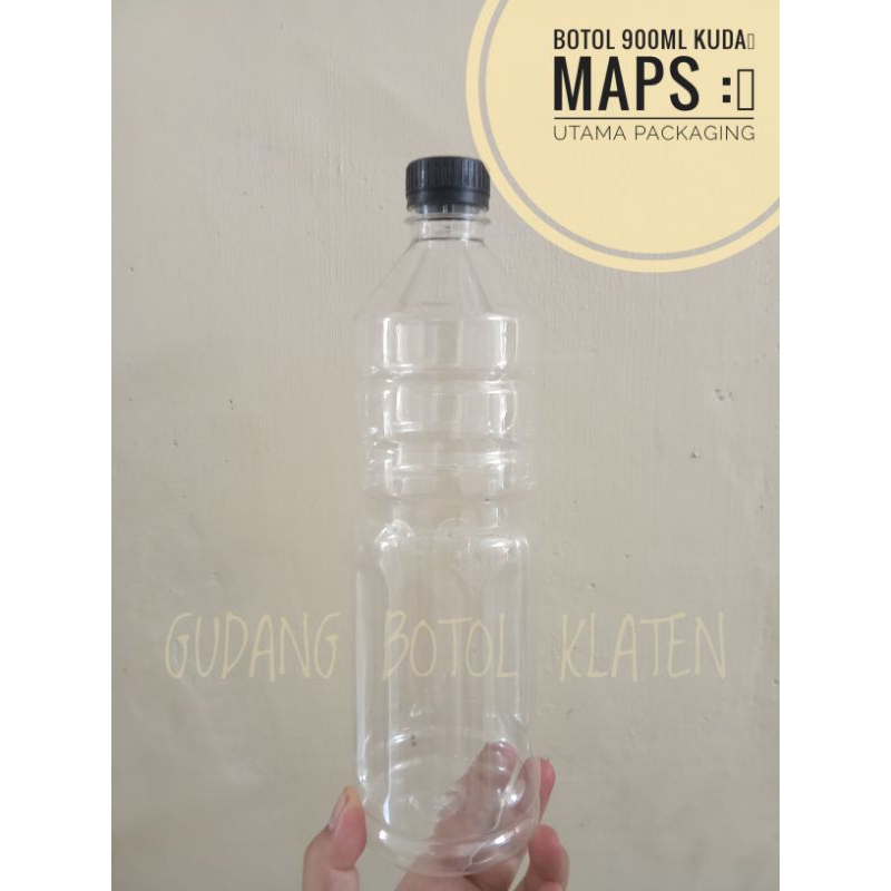 Jual Botol 900ml kuda | botol minyak | botol serbaguna volume 900ml ...