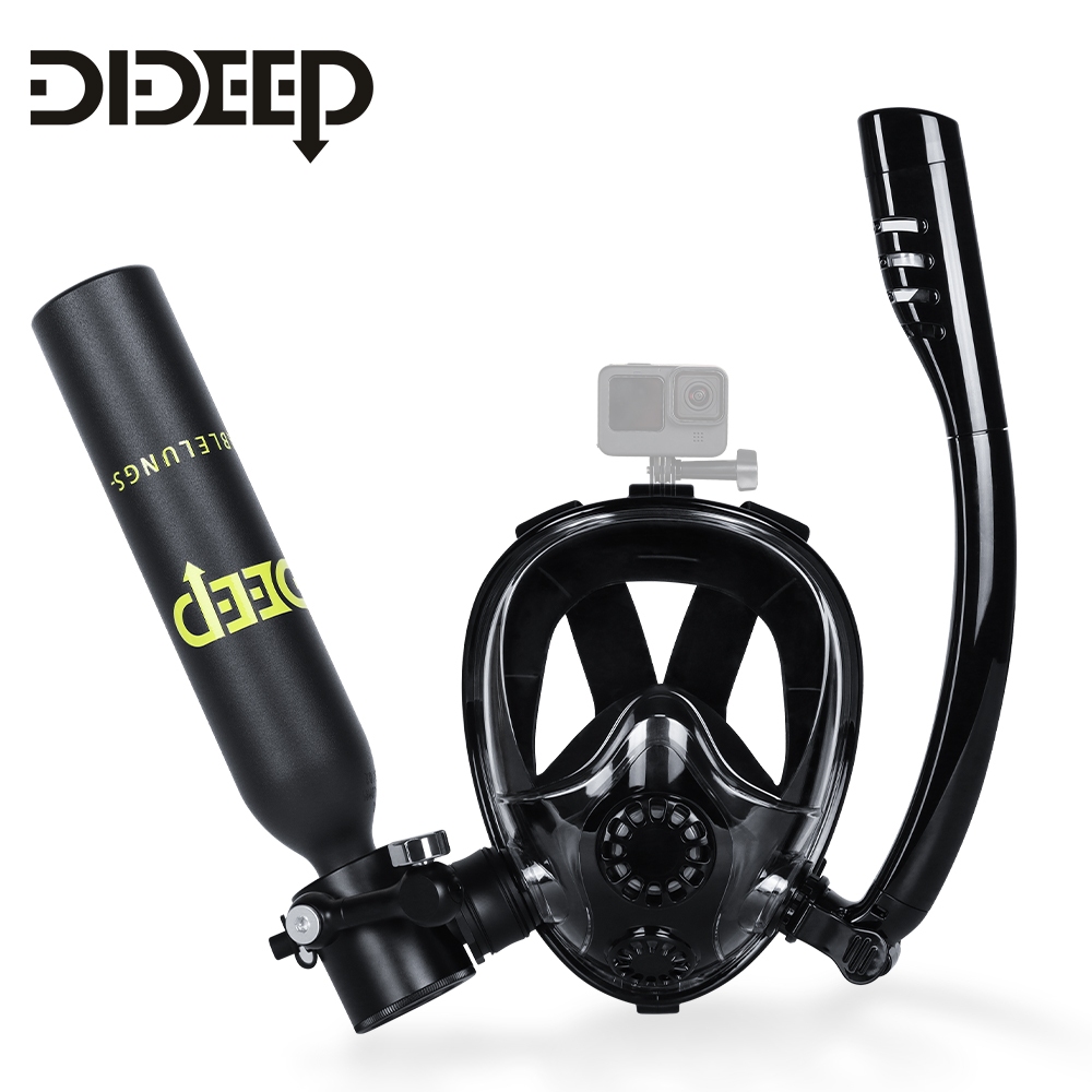 Jual Alat selam Masker Snorkeling Full Face DIDEEP Napas Normal Dan ...