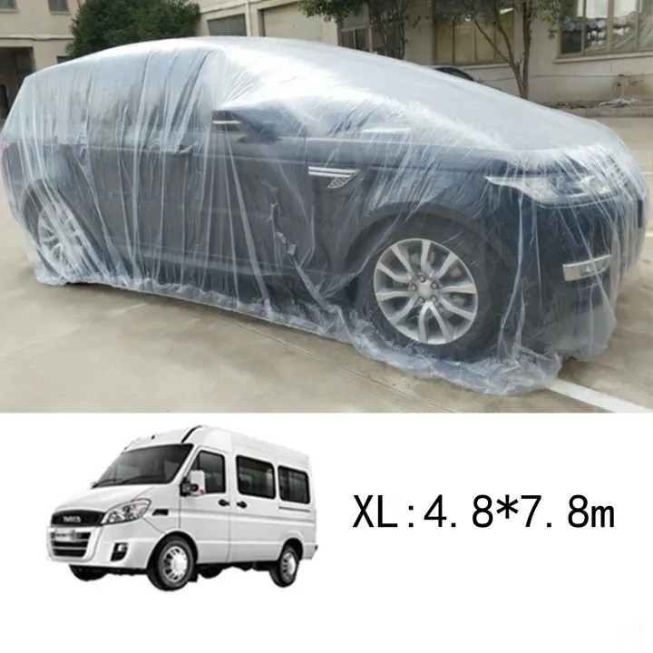 Jual AM-73 Penutup Mobil Universal Penutup Debu Mobil Transparan ...