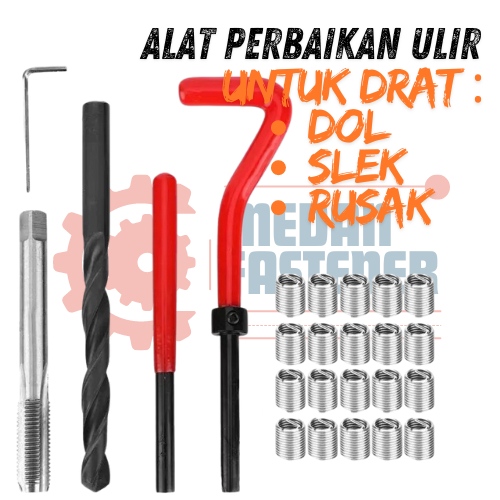 Jual Alat Perbaikan Untuk Drat Slek Dol Rusak Alat Reparasi Mobil Motor ...