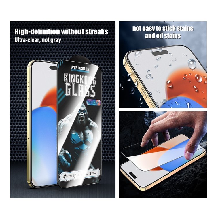 Jual KingKong Glass High Definition Tempered for Oppo Realme 2 5 5s 5i 6 7 7i 8 8i 9 10 11 C1 ...