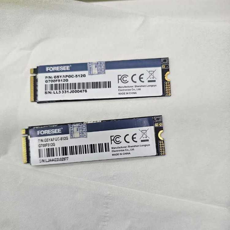Jual NVME 512GB FORESEE Second No Dus | Shopee Indonesia