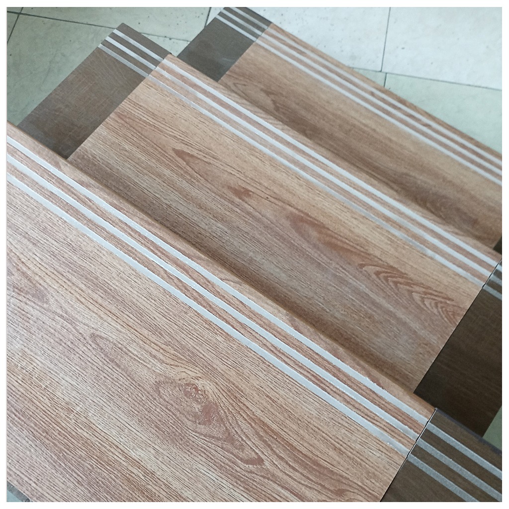 Jual Stepnosing Granit 30x80 30x90 Motif Kayu Coklat tekstur Mantab ...