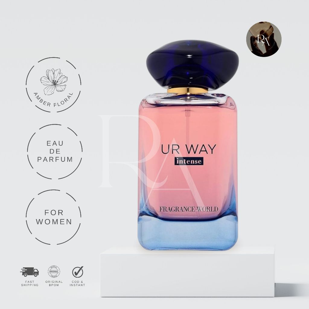 Jual Fragrance World Ur Way Intense for Women - 100ML | Shopee Indonesia