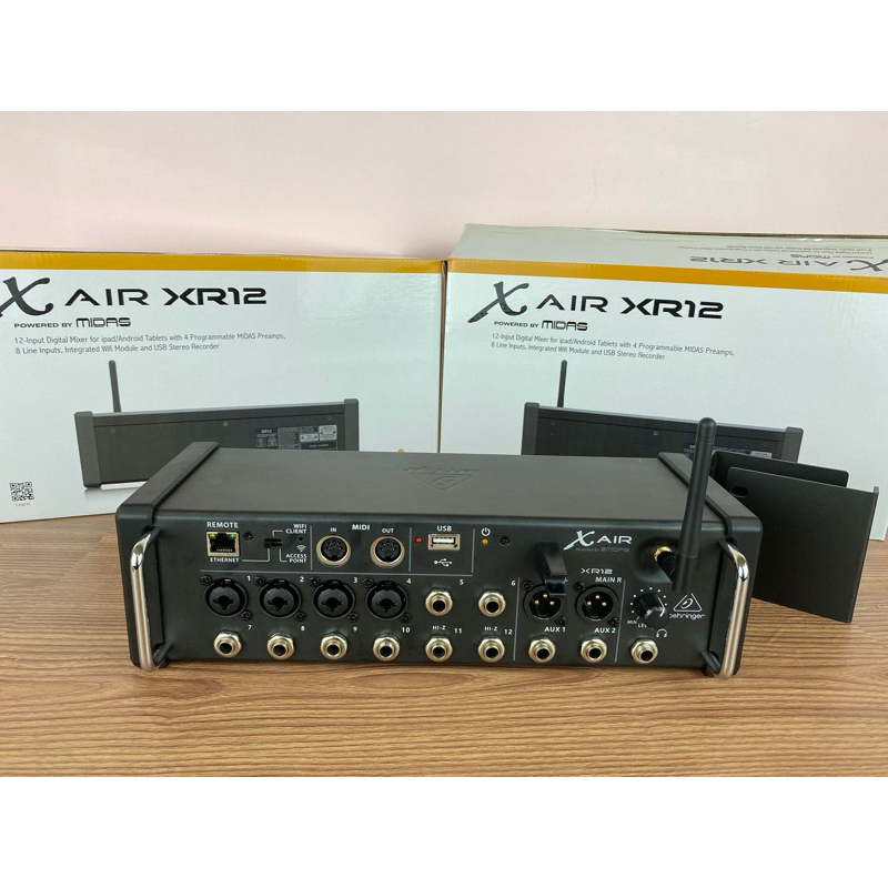 Jual Mixer audio digital behringer xair 12 chanel bisa pakai hp atau ...