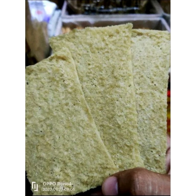 Jual Kerupuk Gendar Kerupuk puli beras Mentah 500gr | Shopee Indonesia