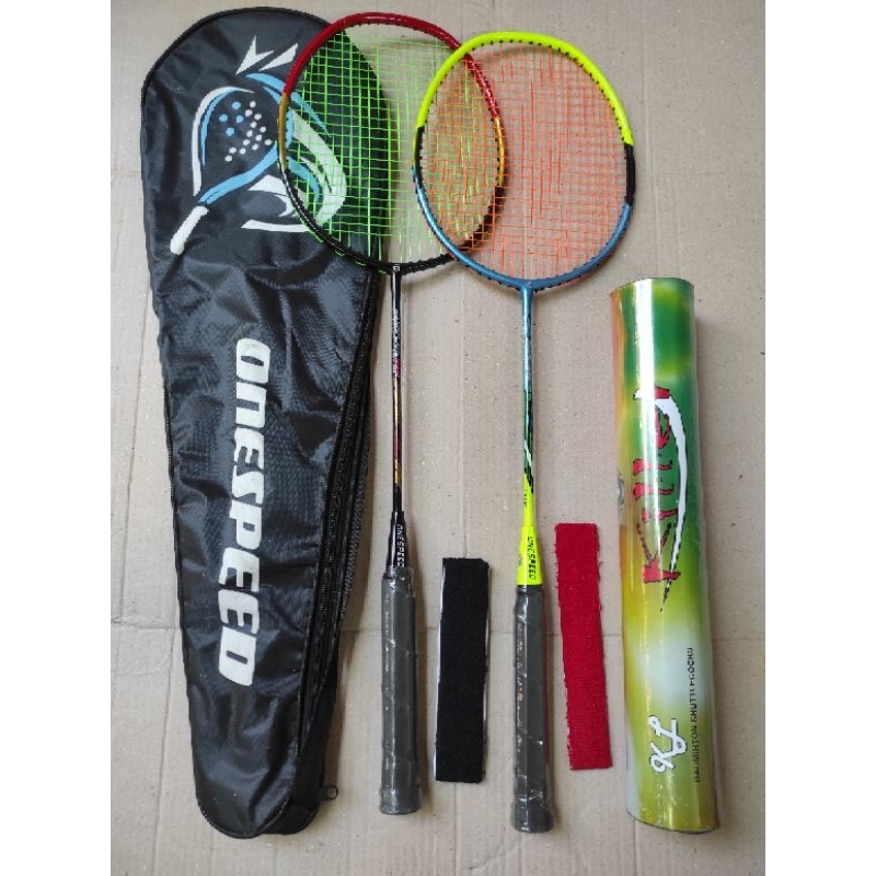 Jual Onespeed Raket Badminton Bulutangkis Set Original | Shopee Indonesia