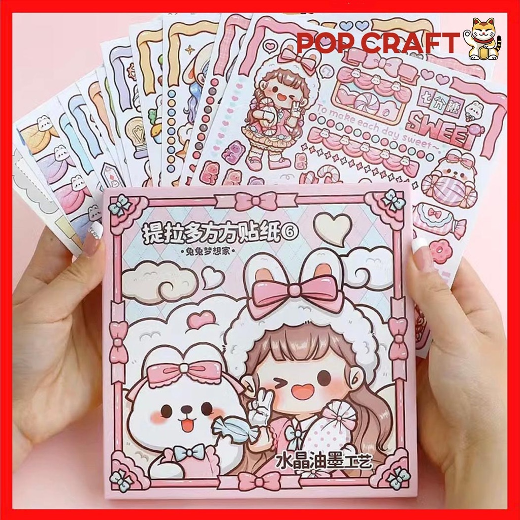 Jual PC Stiker 1 Pack Dodo Sauce Fantasy Adventure Tour Girl Stiker Box ...
