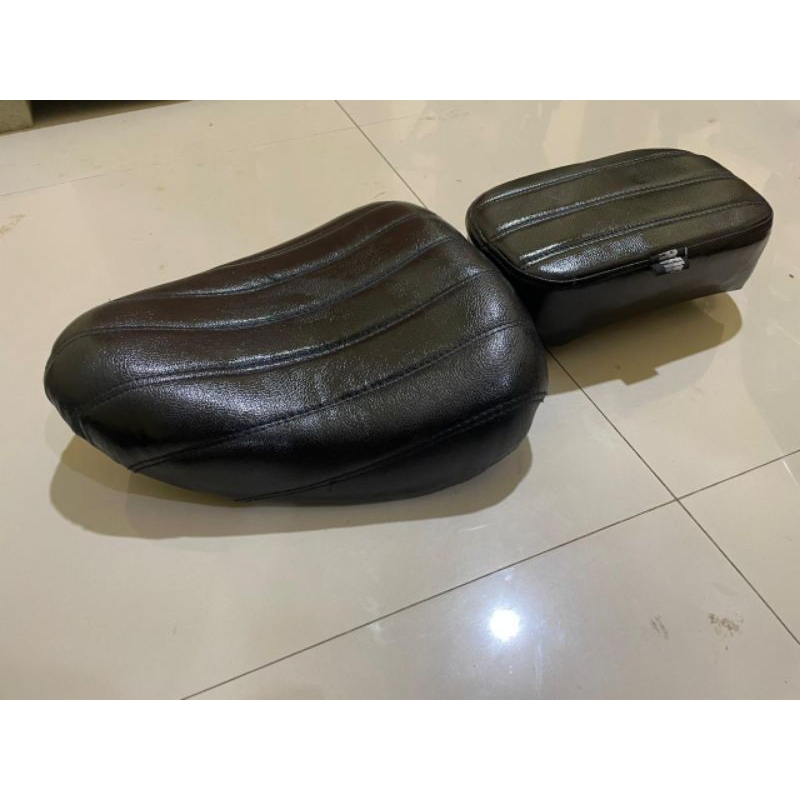 Jual Jok double seat Chopper,Jok double seat Bobber | Shopee Indonesia