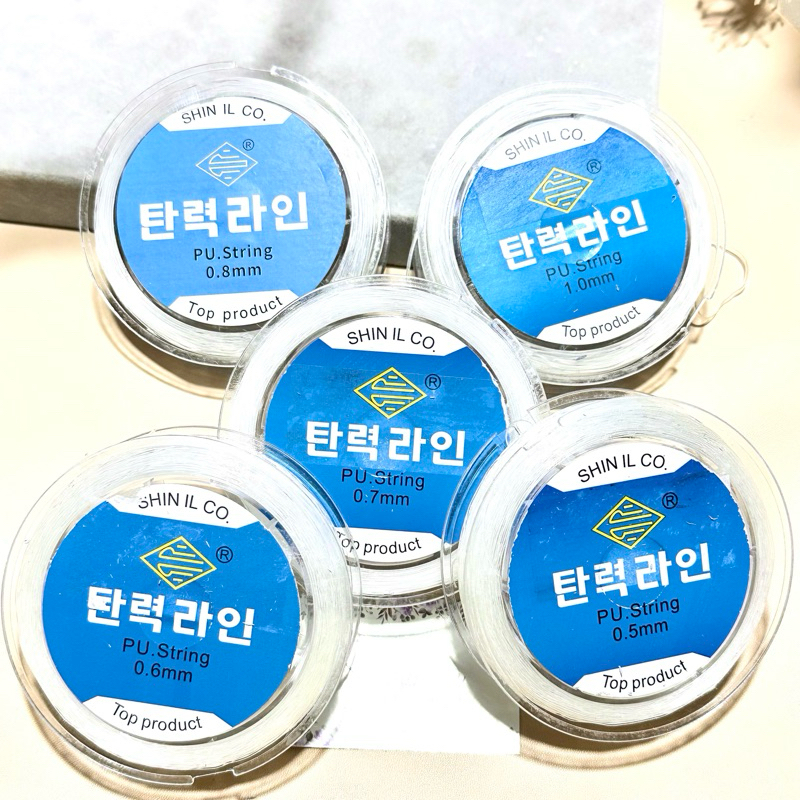 Jual Senar Karet Super Tali Karet Korea || Senar Elastis || Karet Bahan ...