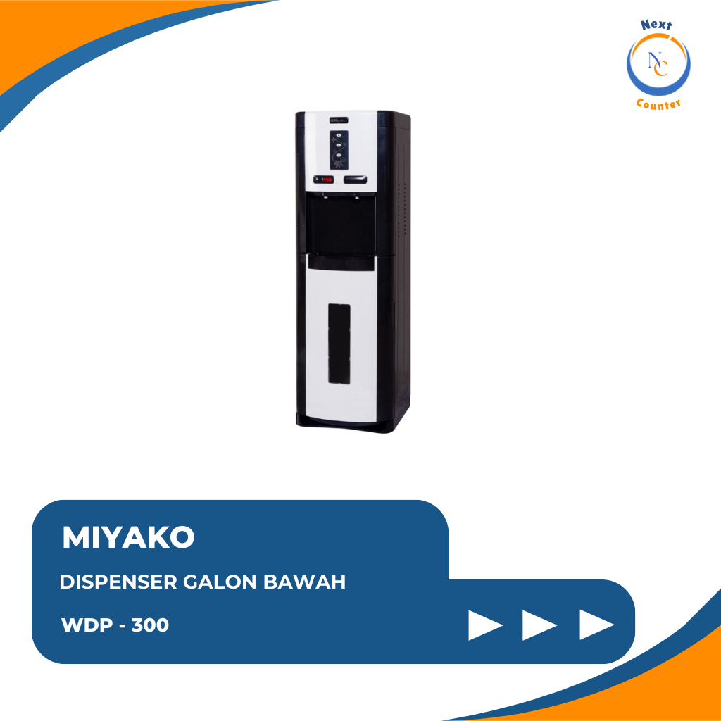 Jual MIYAKO DISPENSER GALON BAWAH PANAS NORMAL WDP - 300 | Shopee Indonesia
