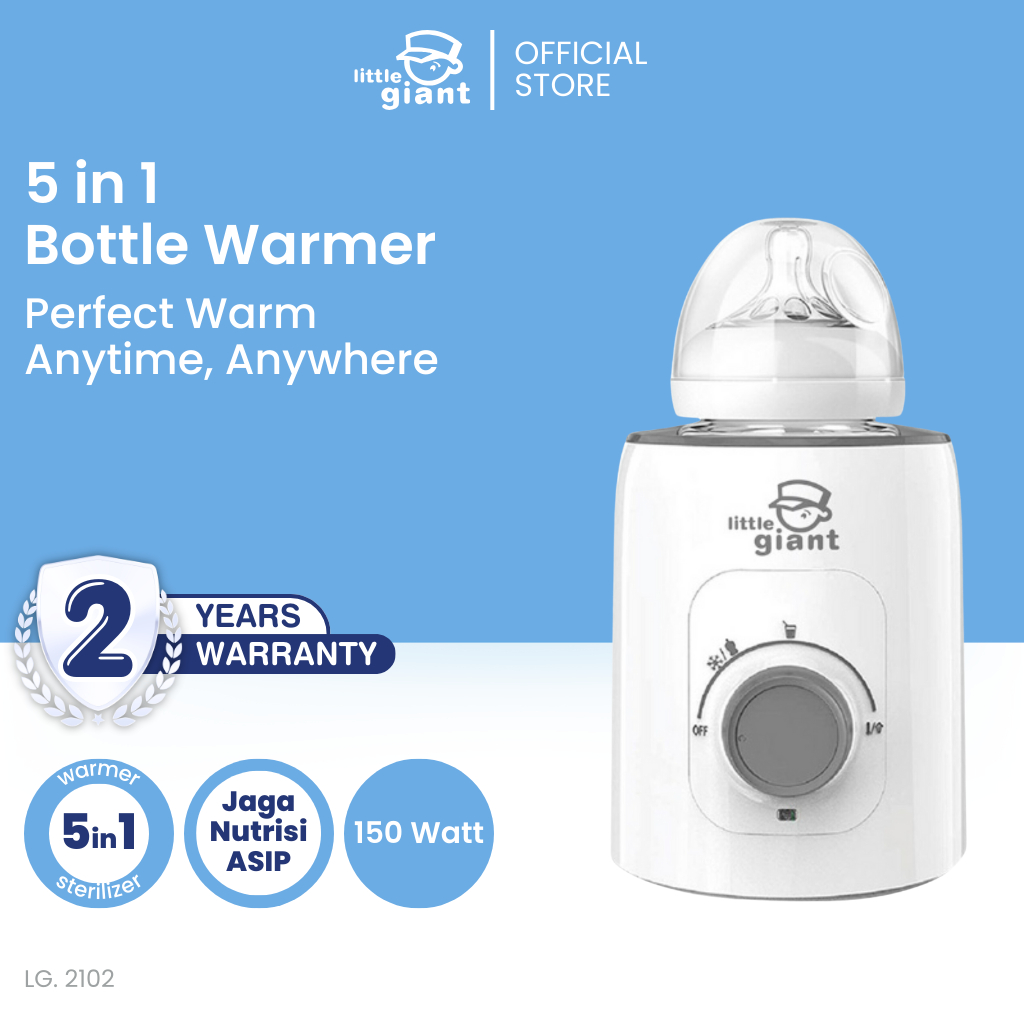 Jual Little Giant 5 in 1 Bottle Warmer | Penghangat ASI Sterilize Botol ...