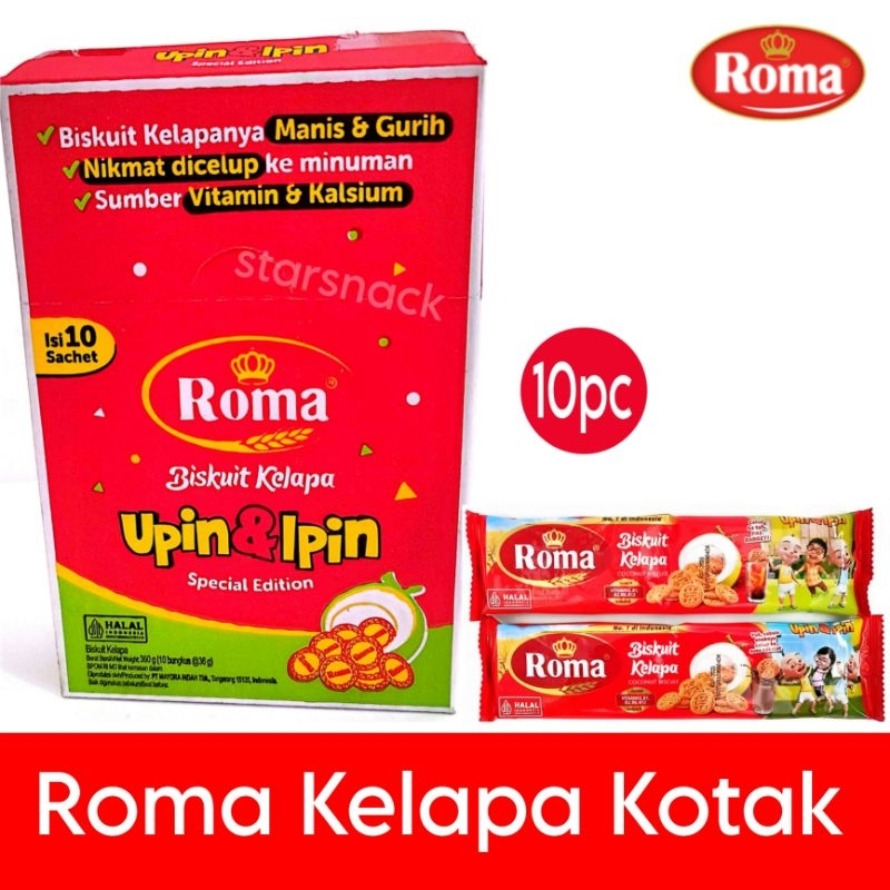 Jual Roma Biskuit Kelapa kotak isi 10sachet | Shopee Indonesia