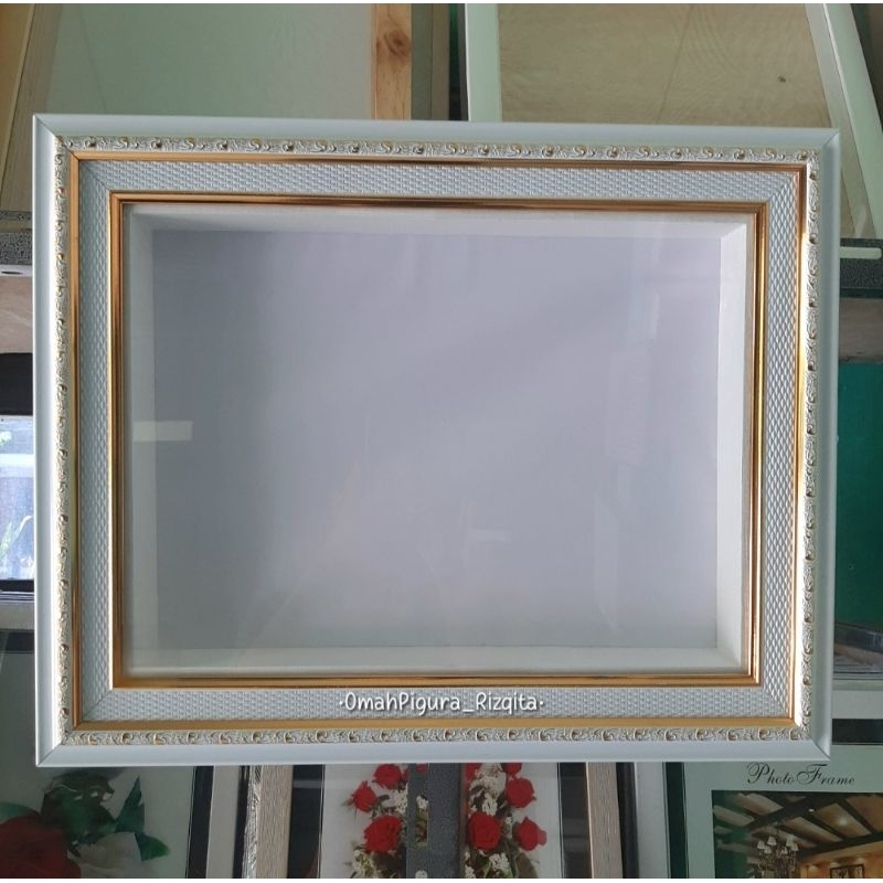 Jual pigura Mahar / pigura 3d | L.3 Double frame 30×40×5cm | Shopee ...