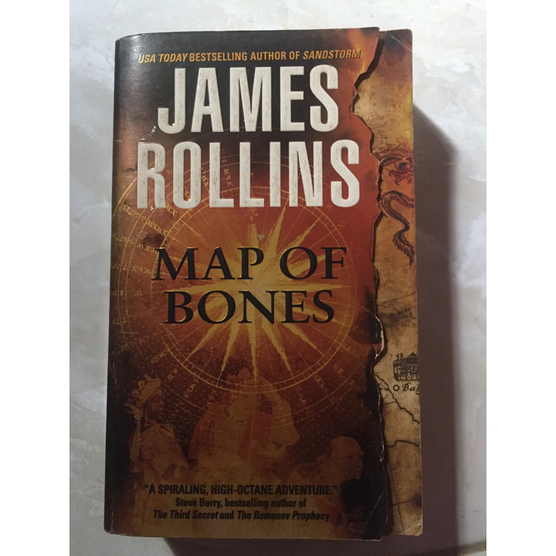 Jual NOVEL MAP OF BONES BY JAMES ROLLINS | Shopee Indonesia