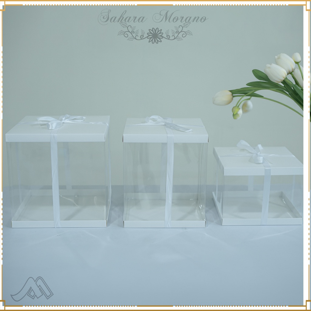 Jual Box Kue Mika Transparant Cake Box Box Kue Pita Kotak Kue | Shopee ...