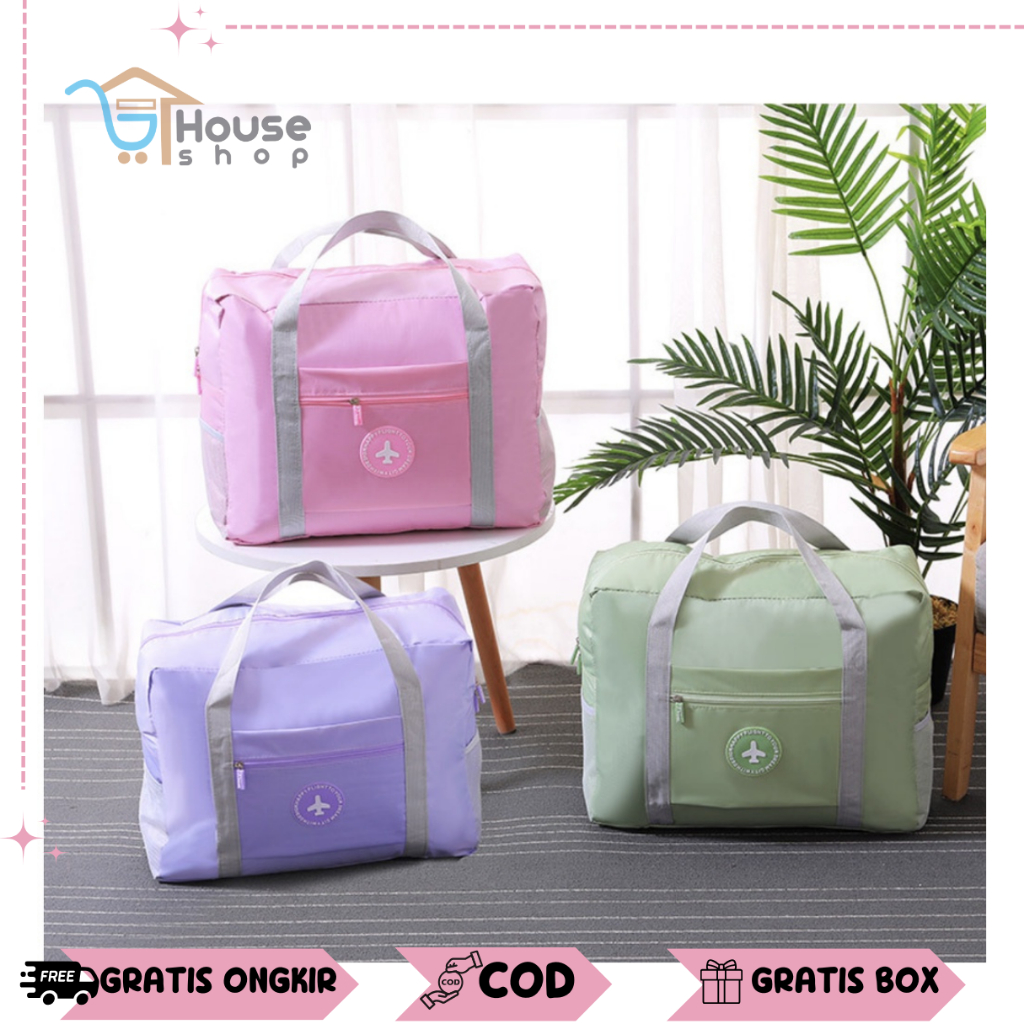 Jual Tas Travel Lipat Organizer Waterproof Bag Fold Koper Traveling Tas ...