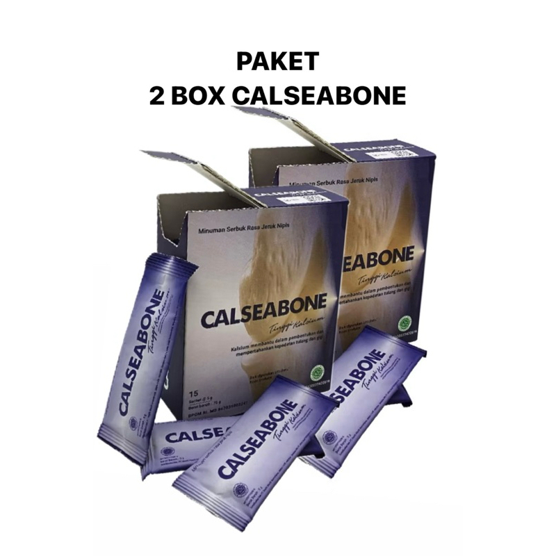 Jual PAKET 2BOX CALSEABONE/Minuman tinggi kalsium/peninggi badan ...