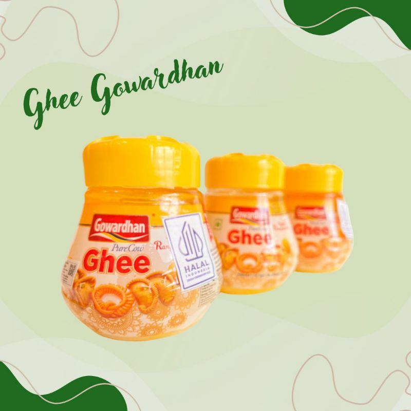 Jual GOWARDHAN GHEE / PURE GHEE / MINYAK SAMIN/ MINYAK SAPI | Shopee ...