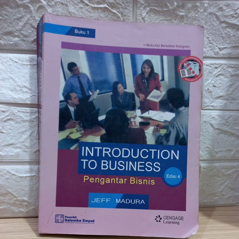 Jual PENGANTAR BISNIS JEFF MADURA ( BEKAS ) | Shopee Indonesia