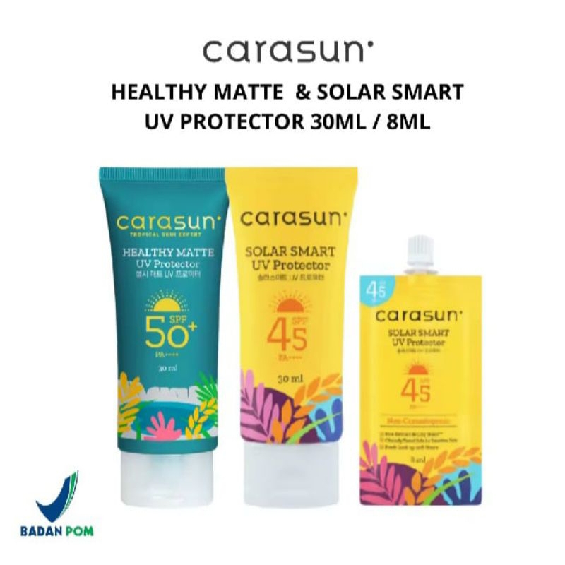 Jual CARASUN Solar Smart Uv Light Sunscreen Spf 50++++ 30gr | Shopee Indonesia