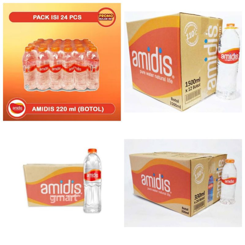 Jual AMIDIS AIR MINERAL (DUS) | Shopee Indonesia