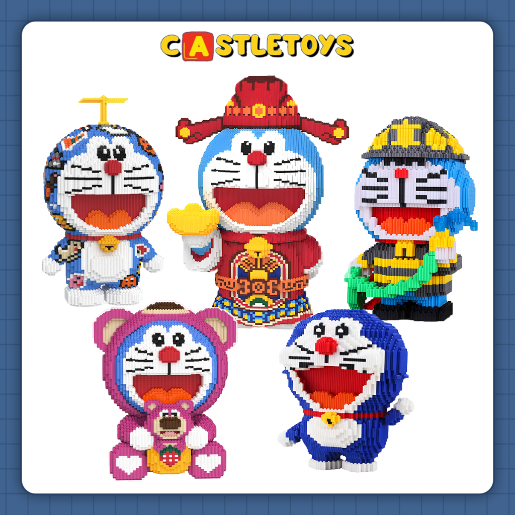 Jual Mainan Nano Block Doraemon Big - Bricks Education Nano Block ...
