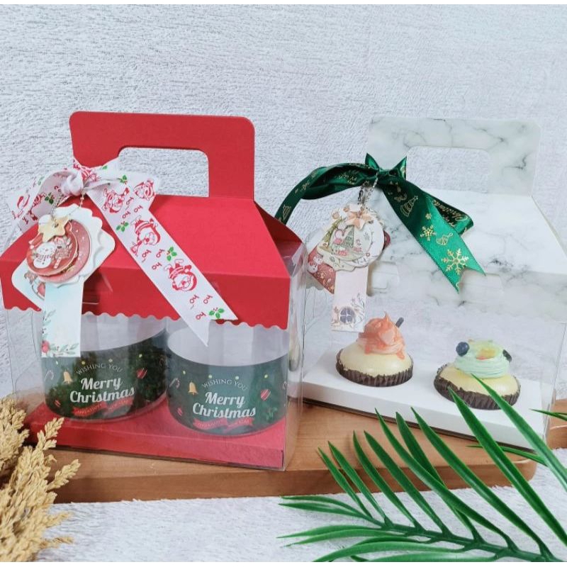 Jual Box Mika Hampers Rumah Box Mika 2 Toples Box Mika Kue Kering Box ...