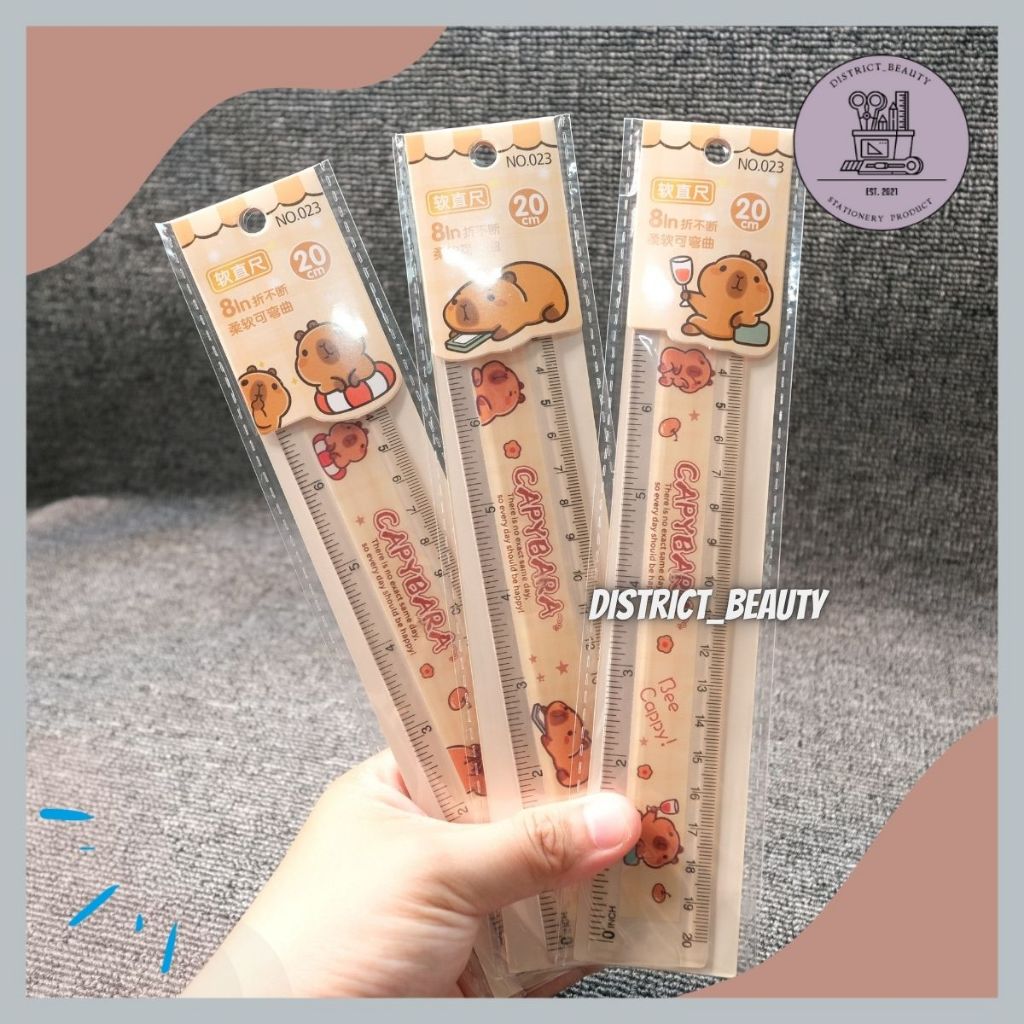 Jual PENGGARIS LENTUR CAPYBARA PANJANG 20CM PENGGARIS KAPIBARA ...