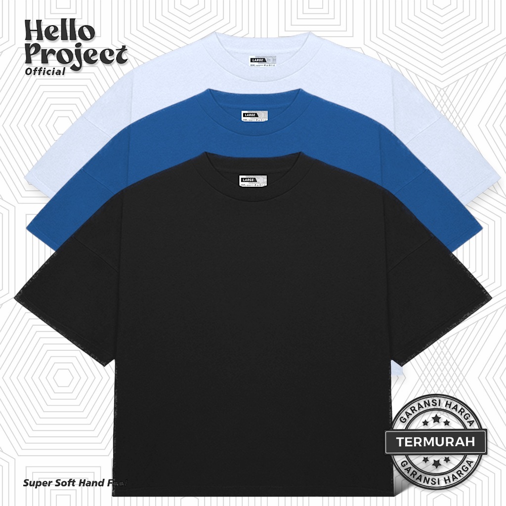 Jual OVERSIZED BOXY T-SHIRT BAJU PRIA OVERSIZE BOXY FIT TEE KAOS POLOS ...