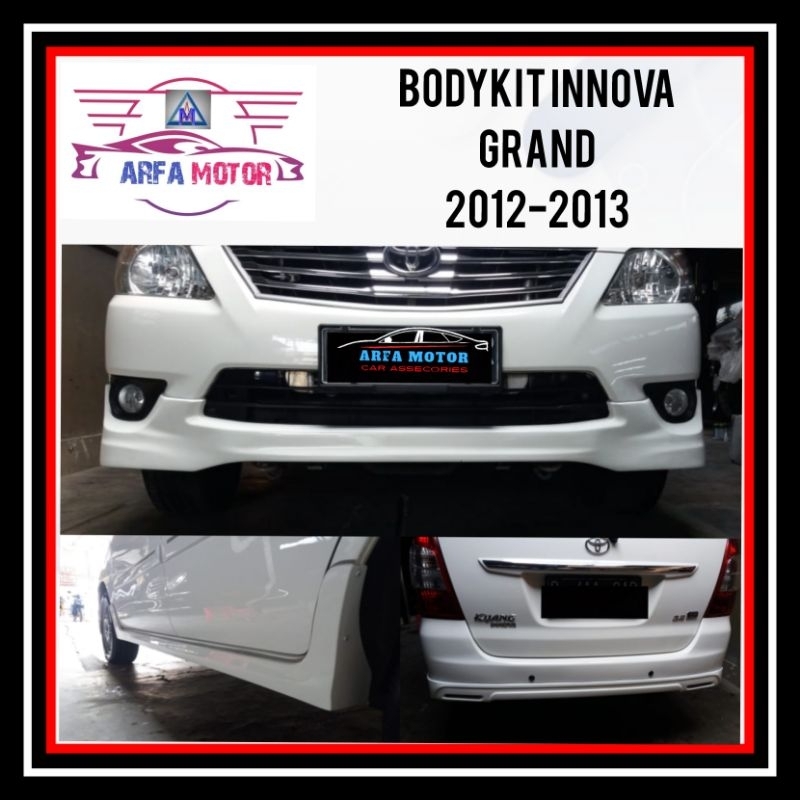 Jual Bodykit Innova Grand 2012-2013 Plastik Body Kit Innova Grand 2012 ...