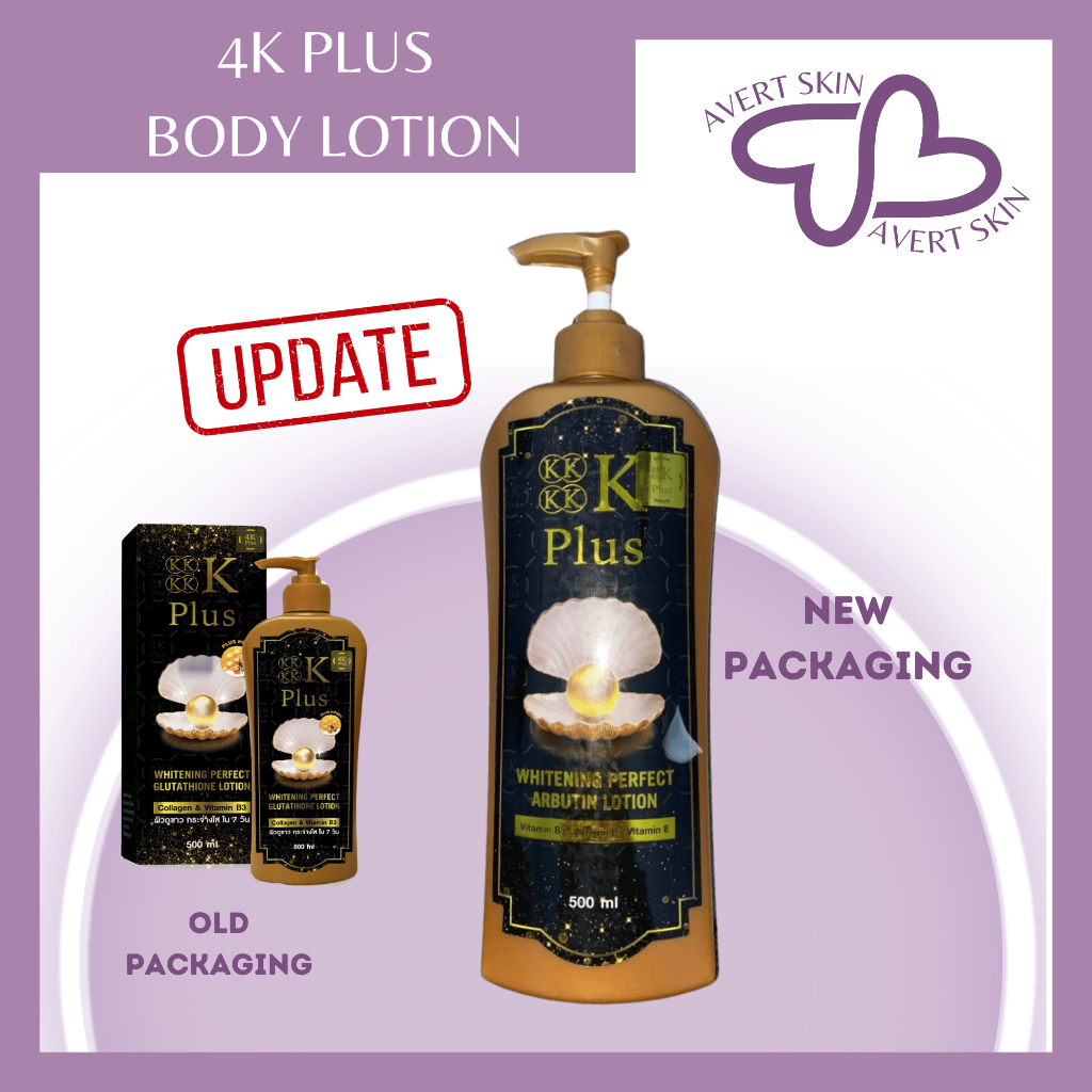 Jual 4K PLUS 5X WHITENING PERFECT GLUTATHIONE LOTION 500ML | Shopee ...