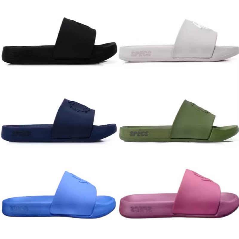 Jual Sandal Selop Slide Specs Motion 2 Warna | Shopee Indonesia