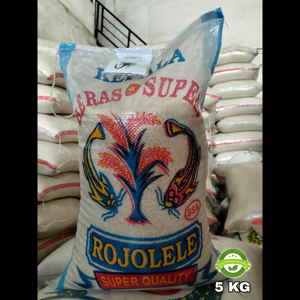 Jual Beras Rojo Lele 5KG 5Liter | Shopee Indonesia