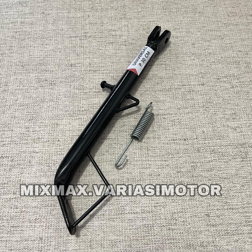 Jual STANDAR SAMPING FULL BLACK RING 18 BESI TEBAL PANJANG 30CM UNTUK ...