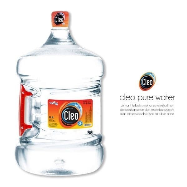 Jual CLEO GALON 19 LITER ( GALON+ISI ) | Shopee Indonesia