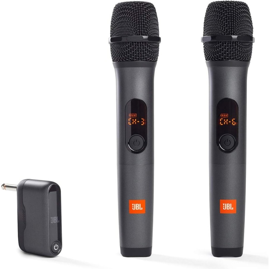 Jual Mic Wireless JBL MIC AS2 MIC AS 2 MIC-AS2 Dual Mic Set Original ...