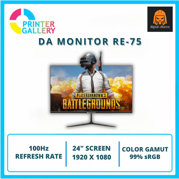Jual Monitor LED Digital Alliance 22" 24" Inch 1080p FHD IPS 75Hz 1ms ...