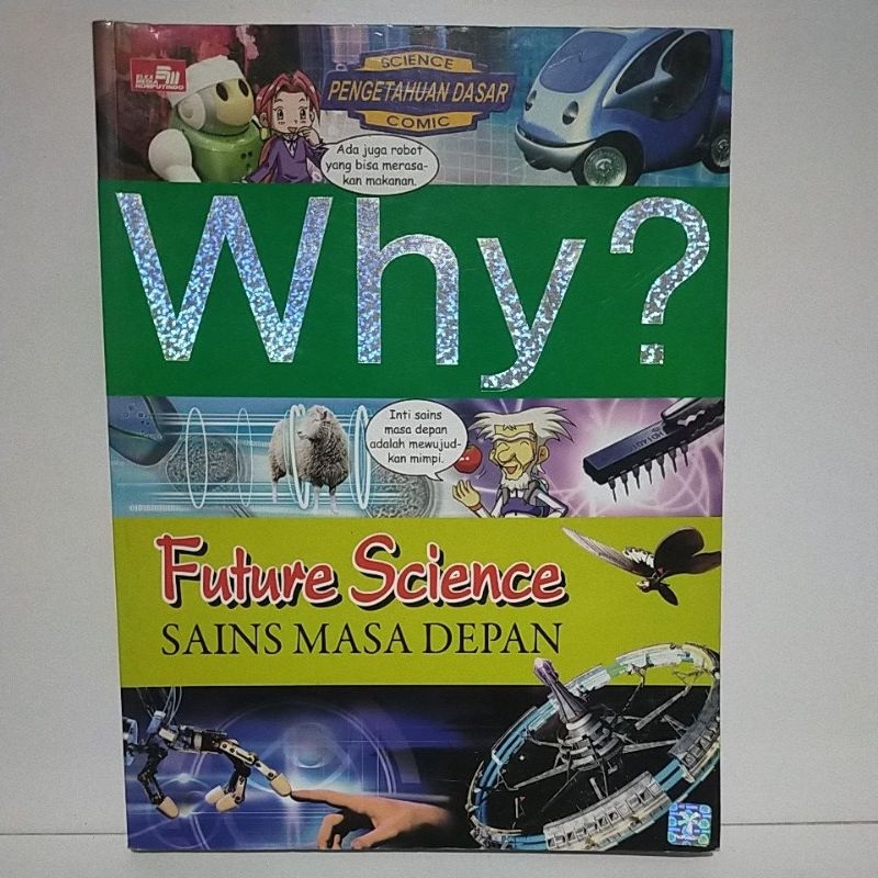 Jual [Preloved Book] Why? Science Comic : Future Science / Sains Masa ...