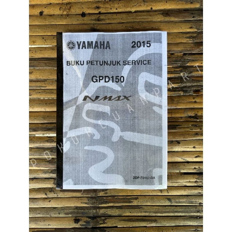 Jual Buku manual service Yamaha NMAX | Shopee Indonesia