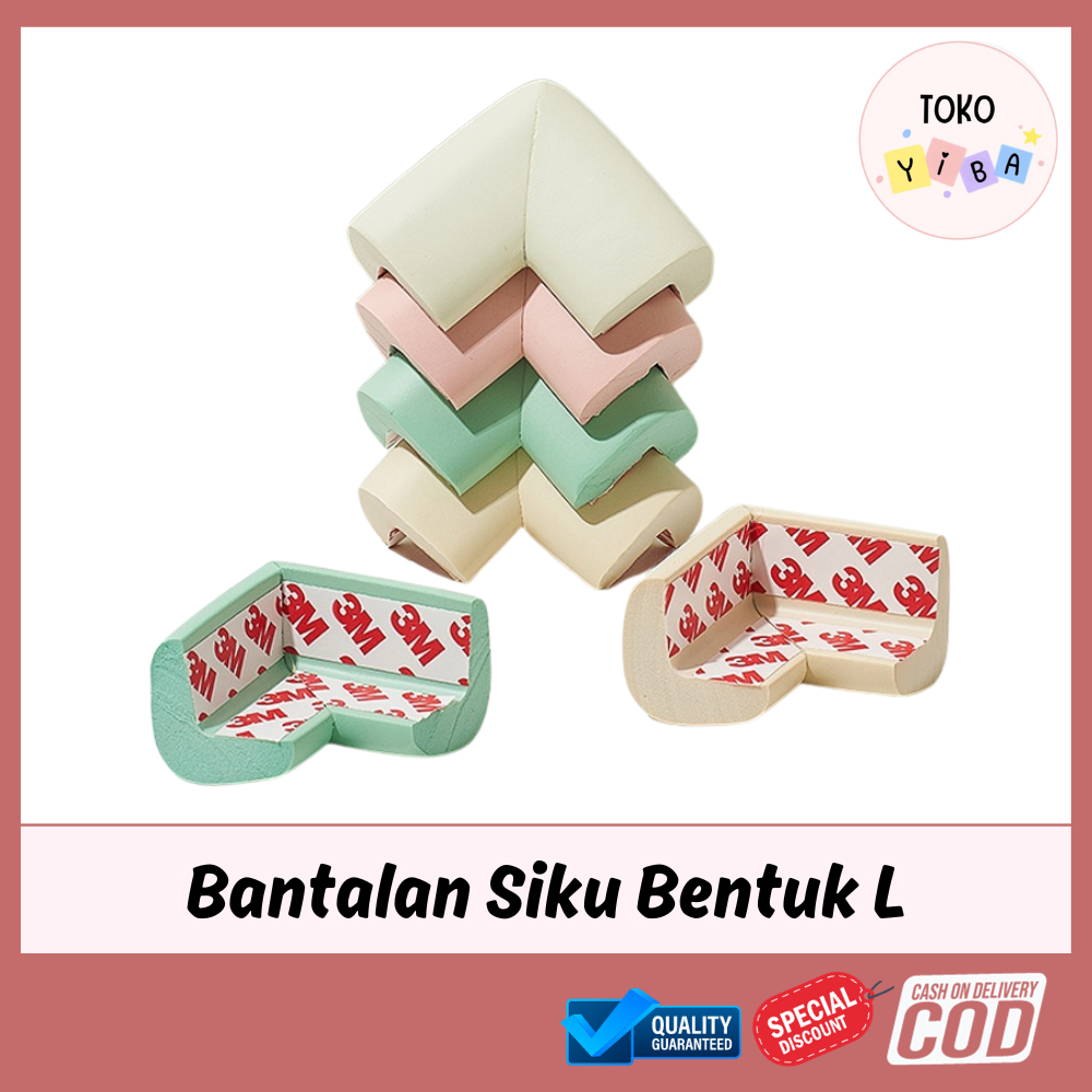 Jual TokoYiba Bantalan Pengaman Meja Pelindung Sudut Bentuk L Corner ...