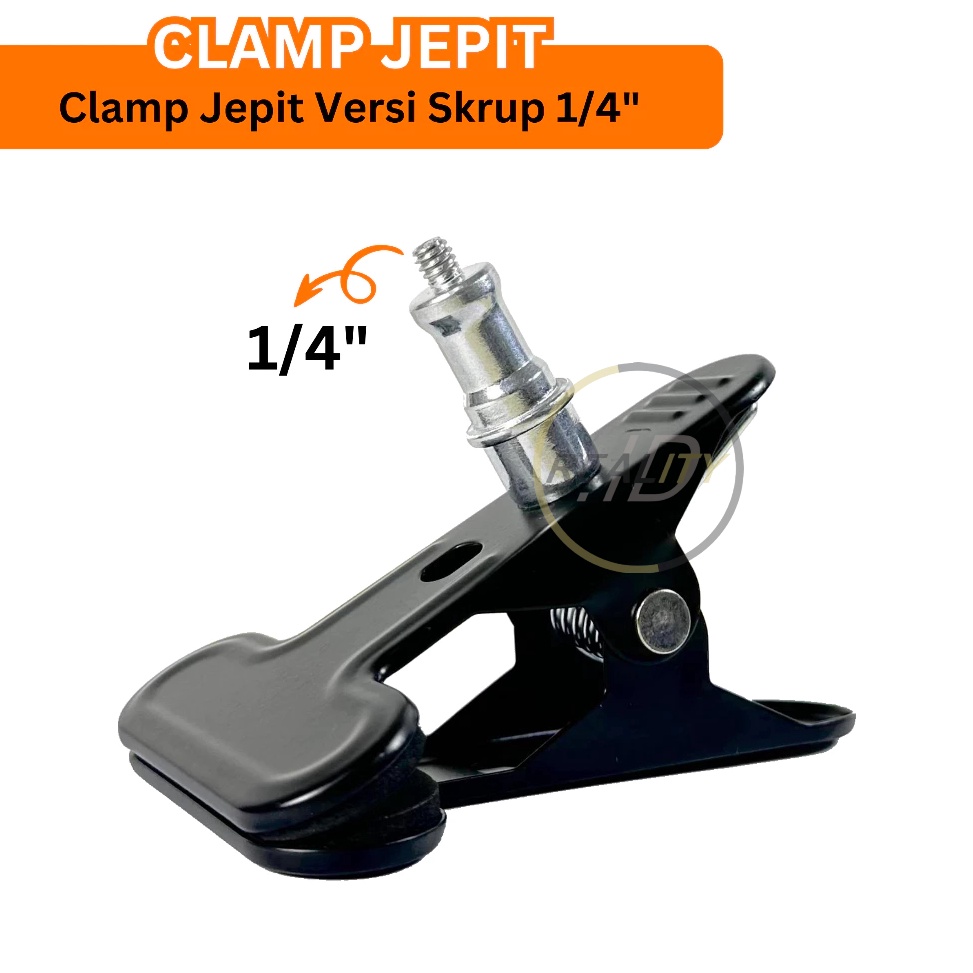 Jual Harga TERMURAAH CLAMP JEPIT LAMPU VERSI SKRUP CLAMP PENJEPIT ...
