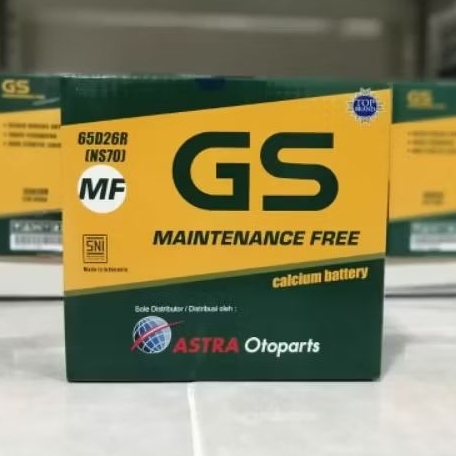 Jual Aki / Accu Mobil Kijang LGX GS ASTRA MF 65D26R (NS70) 12V-65AH Aki Kering | Shopee Indonesia