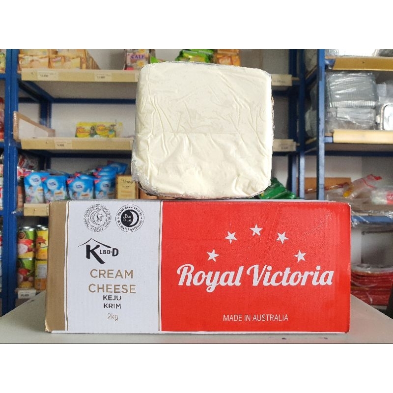 Jual Royal Victoria Cream Cheese 500Gr, 1Kg / Creamcheese Royal ...