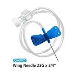 Jual ONEMED Wing Needle Sterile 23G | Shopee Indonesia
