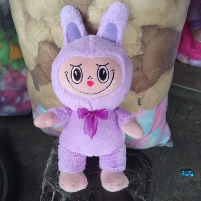 Jual BONEKA LABUBU THE EXITING MONSTER MACARON BESAR UNGU ALL VARIAN ...