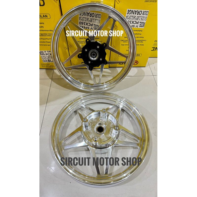 Jual VELG VND RACING V SPEED BINTANG PCX 160 ABS - PCX 160 CBS 185-14 & 215-14 | Shopee Indonesia