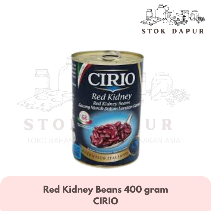 Jual CIRIO RED KIDNEY BEANS (Kacang Merah Kaleng) 400g | Shopee Indonesia